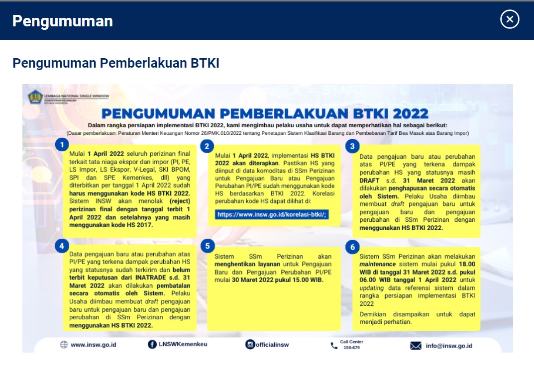 Buku Tarif Kepabeanan Indonesia 2022 Mulai Berlaku Hari ini 1 April 2022 – TRIC Indonesia